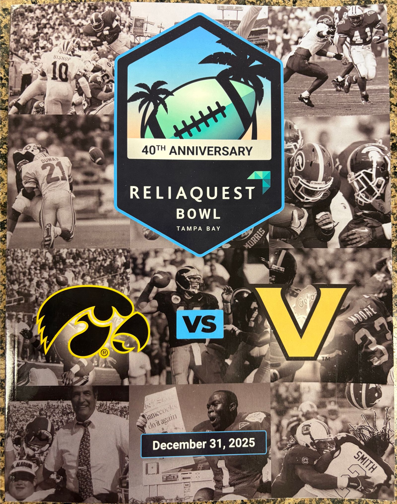 2025 Reliaquest Bowl Official Game Day Program